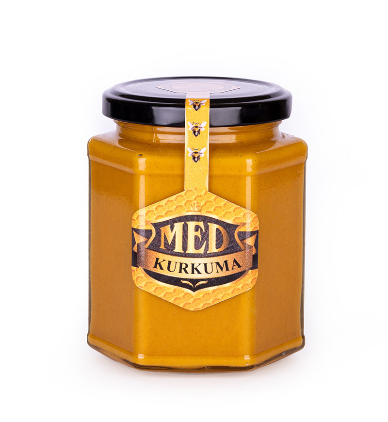 Kurkuma med 400gr Med Vojvodić | Med Vojvodic